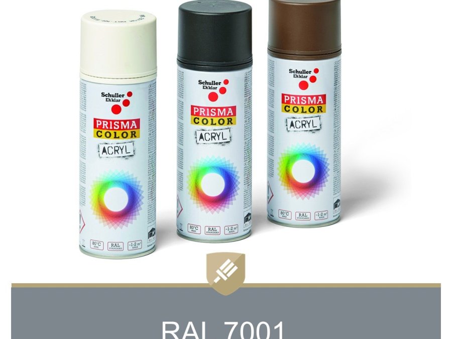 Prisma Color Mat RAL7001 400ml kopen - Verf & Behang Specialist